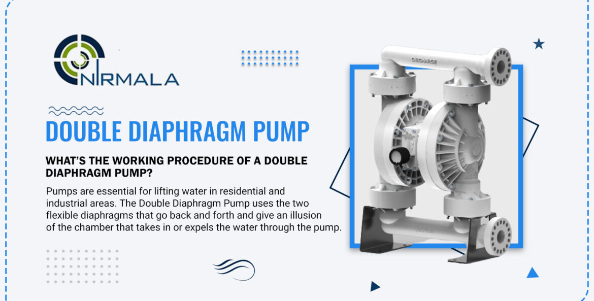 Working Procedure of Double Diaphragm Pump | Nirmala Pumps
